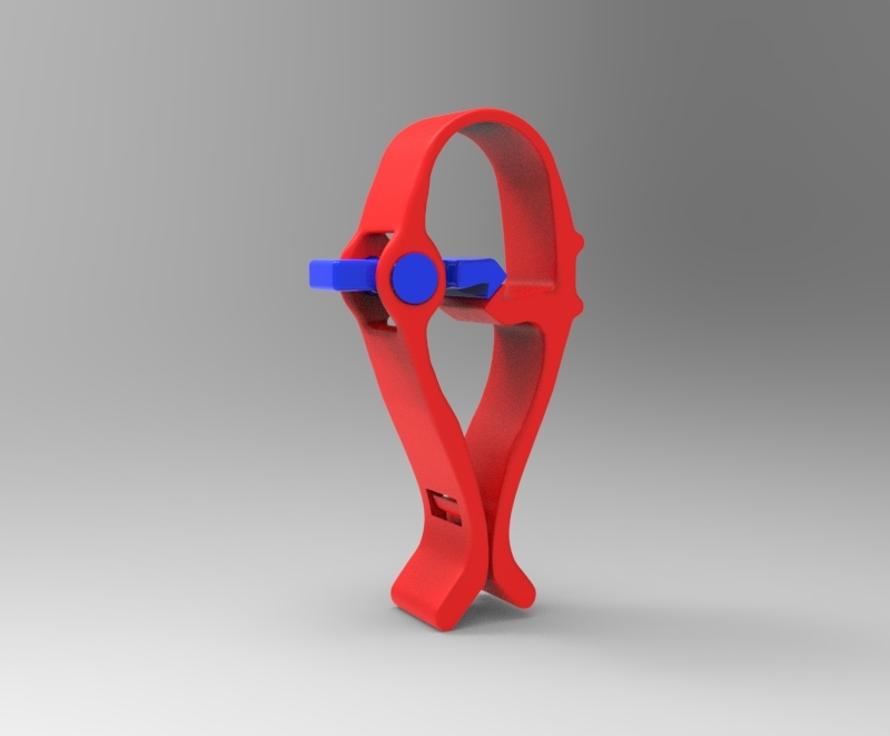 super chip clip w rotating latch release by dav88 | Download free STL ...
