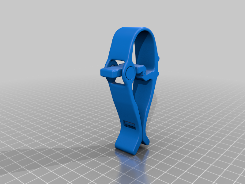 super chip clip w rotating latch release by dav88 | Download free STL ...