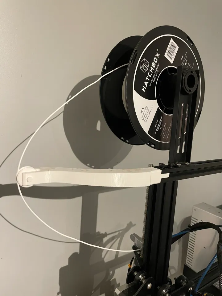 Filament Guide Ender 3 by Dawnbringer6 | Download free STL model | Printables.com