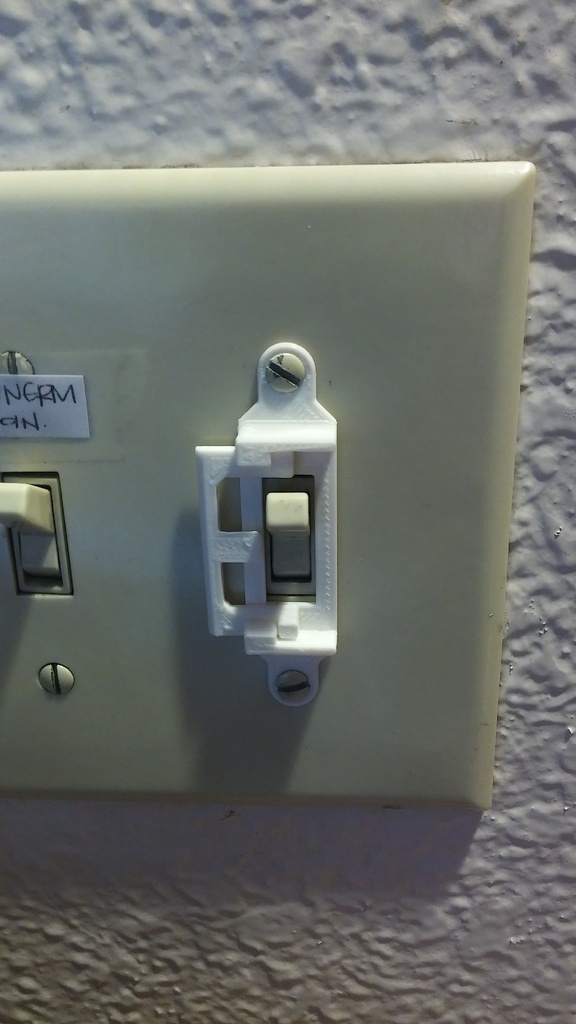 sliding light switch guard by dav88 | Download free STL model ...