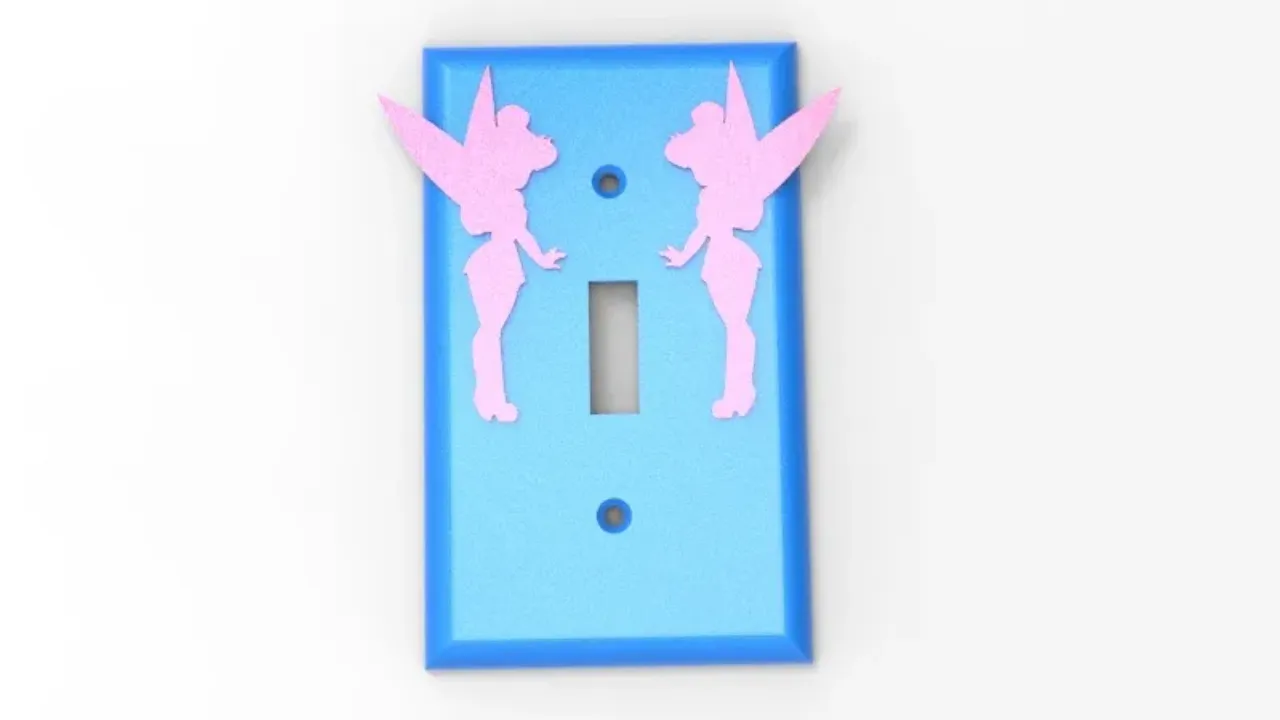 tinkerbell lightswitch removable by dav88 | Download free STL model ...