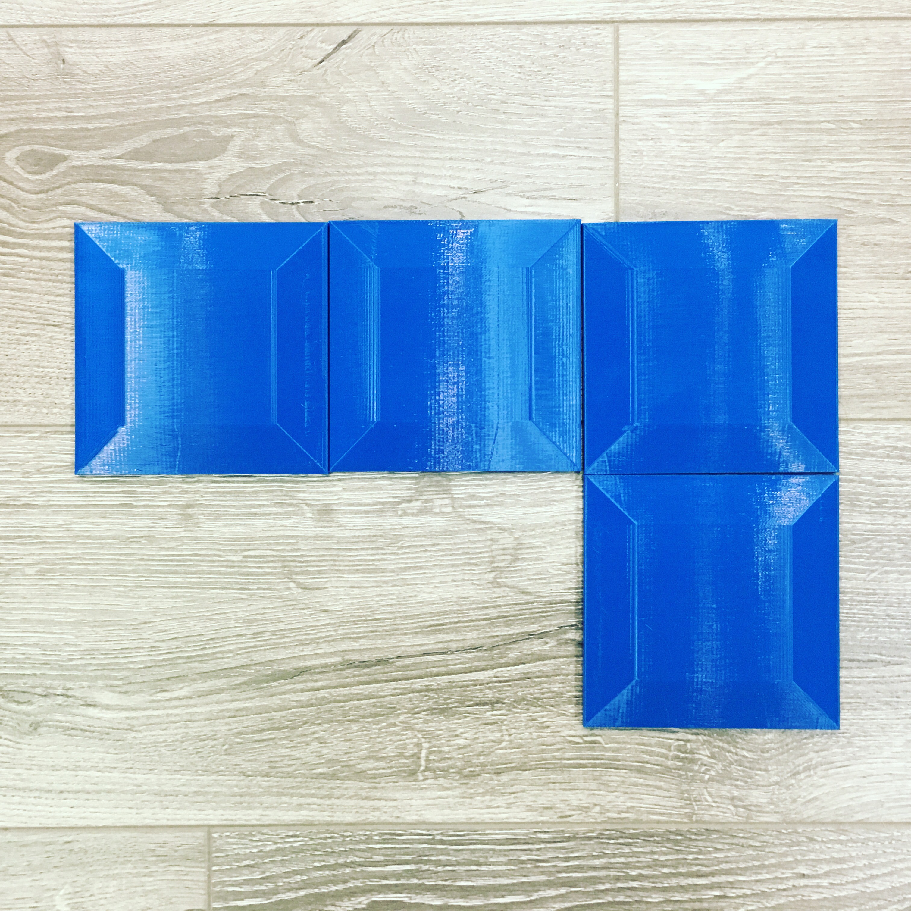 Tetromino Tile for Tetris Wall by Makerwiz | Download free STL model ...