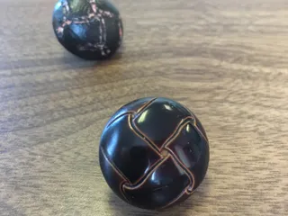 Leather Jacket Button by Makerwiz | Download free STL model ...