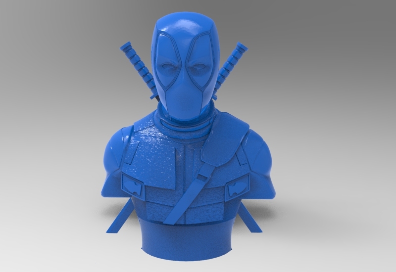 deadpool bust remix by dav88 | Download free STL model | Printables.com