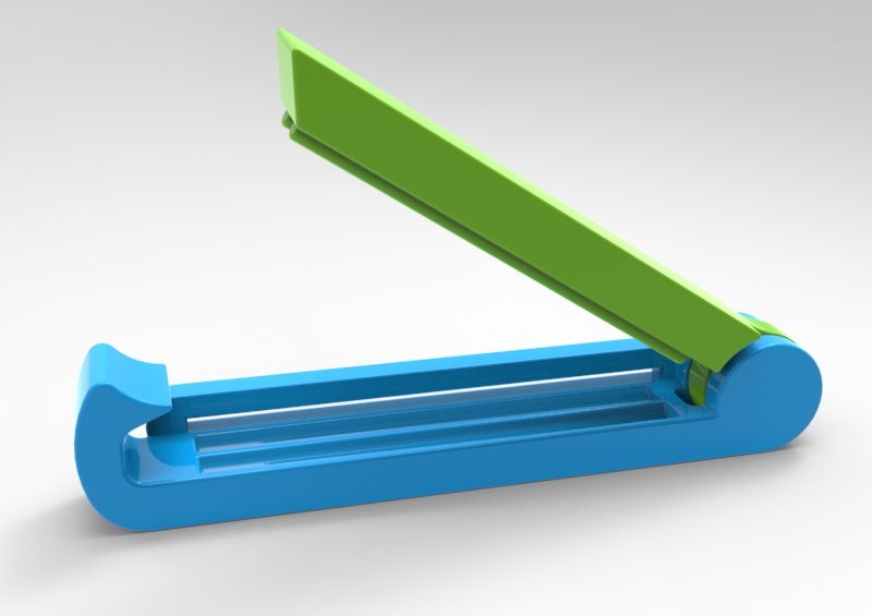 toothpaste squeezer w snap clamp by dav88 | Download free STL model ...