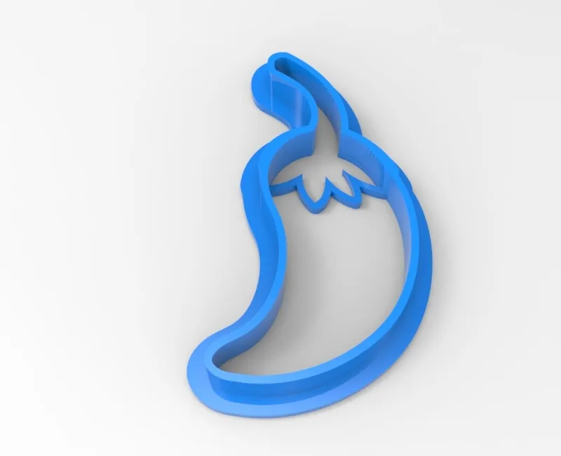 chili pepper cookie cutter by dav88 | Download free STL model ...