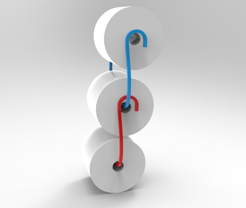 infinite toilet paper v3 by dav88 | Download free STL model ...