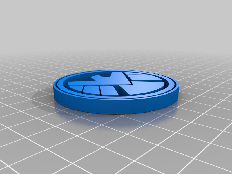 S.H.I.E.L.D. emblem by Nadanoob99 | Download free STL model ...
