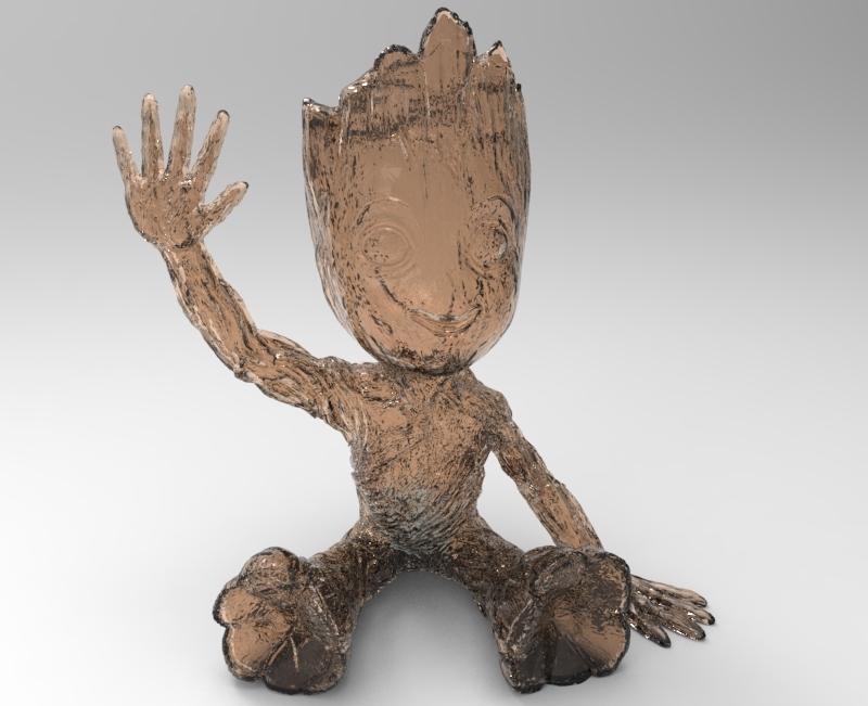 baby groot led light by dav88 | Download free STL model | Printables.com