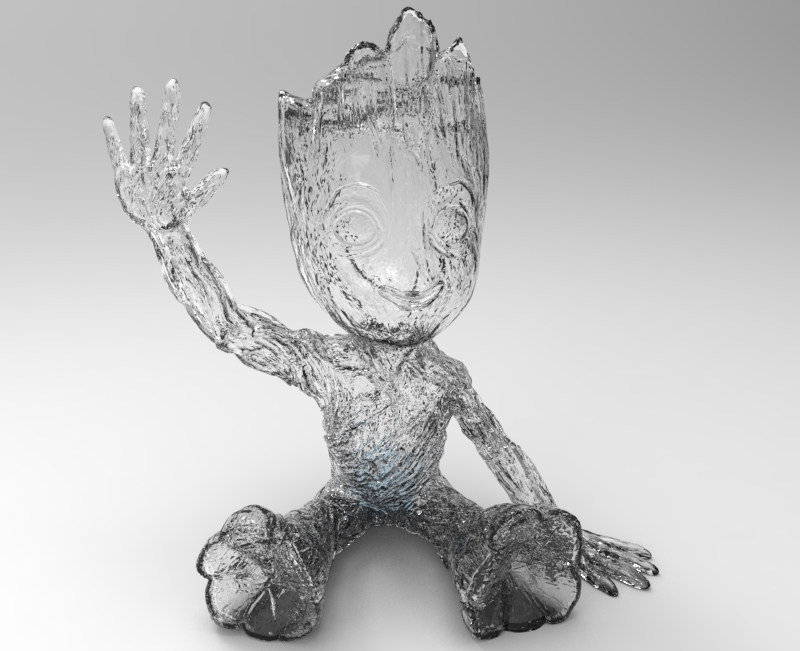 baby groot led light by dav88 | Download free STL model | Printables.com