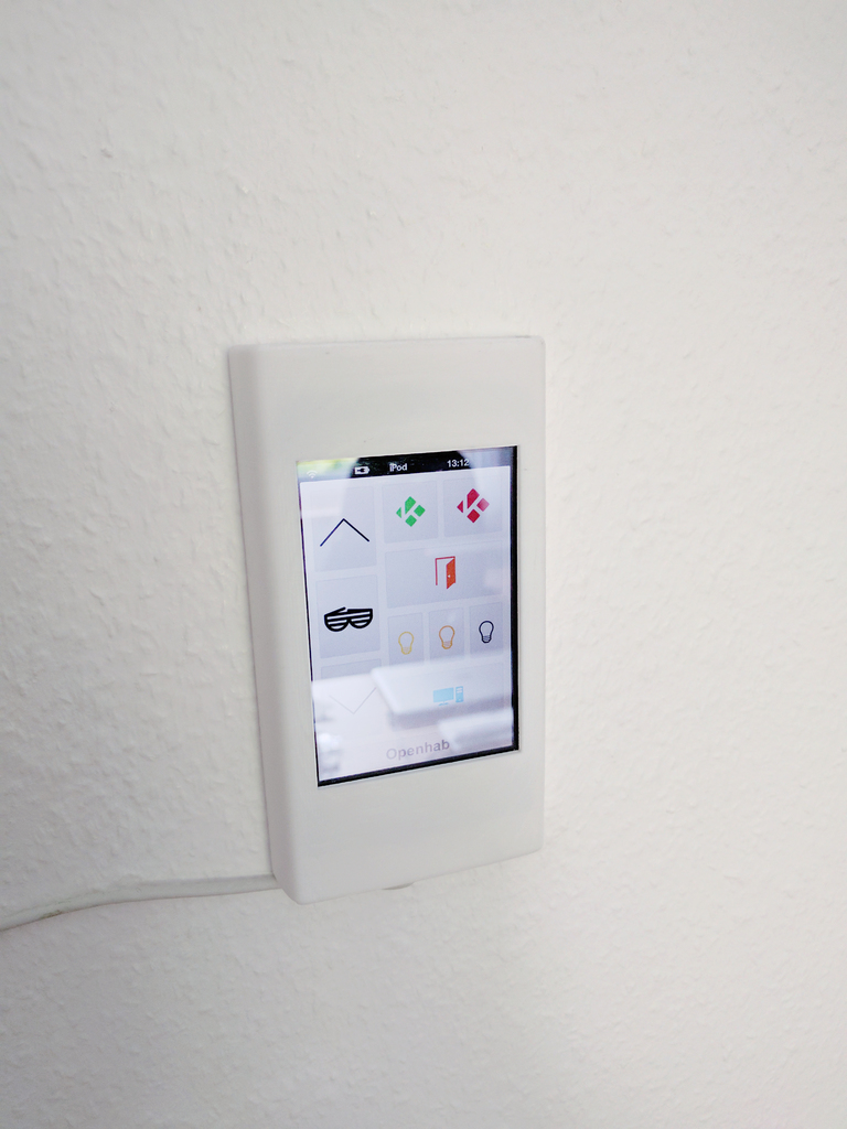 iPod Touch 4th gen wall mount by timothy3001 | Download free STL model ...