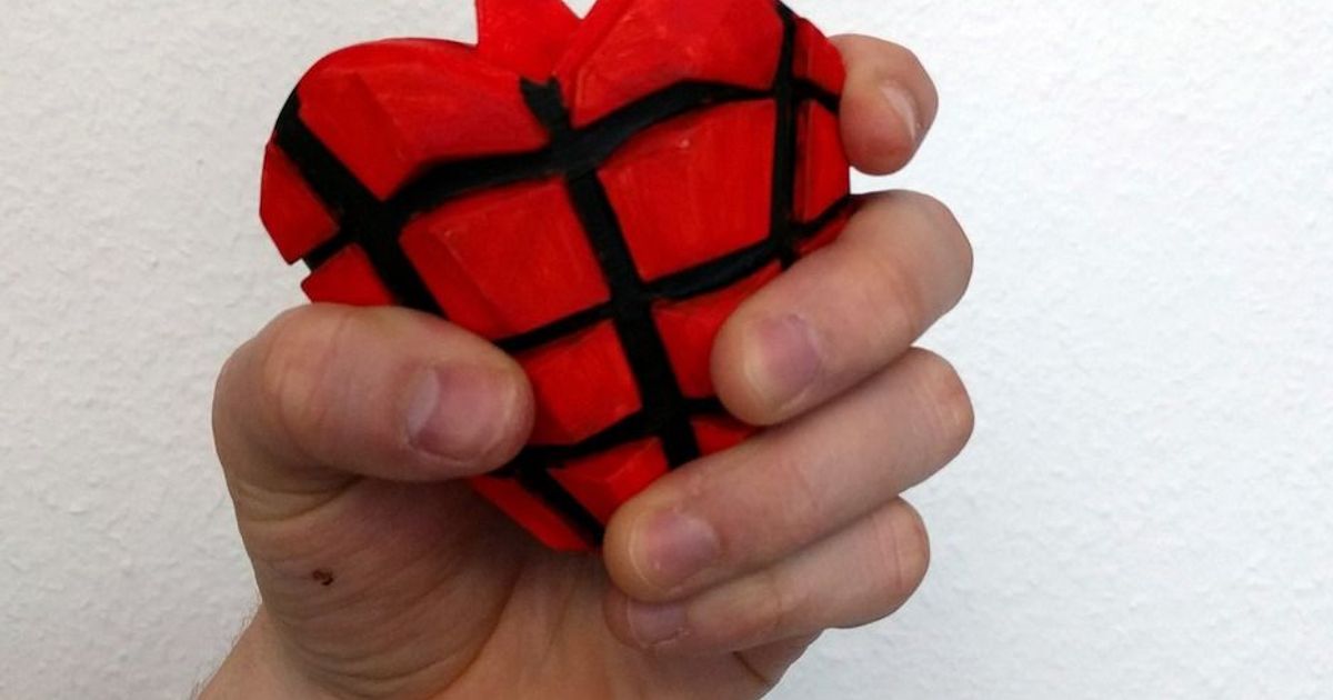 Heartgrenade (Green Day) by timothy3001 | Download free STL model ...
