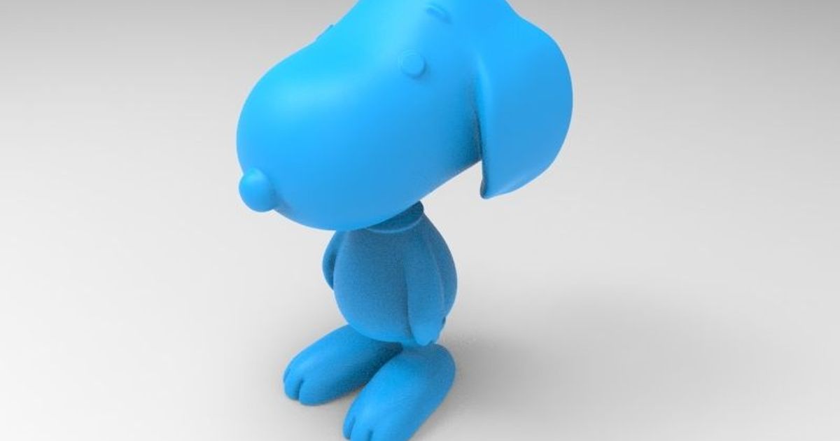 snoopy by dav88 | Download free STL model | Printables.com