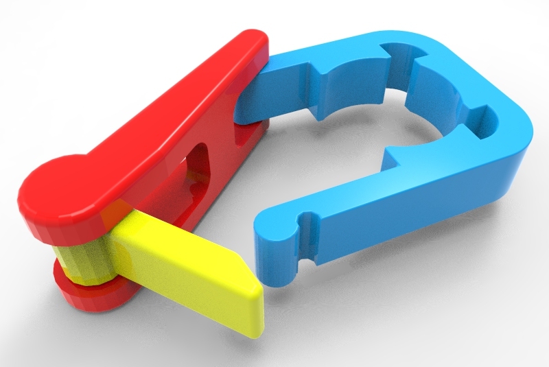 quic release clamp by dav88 | Download free STL model | Printables.com