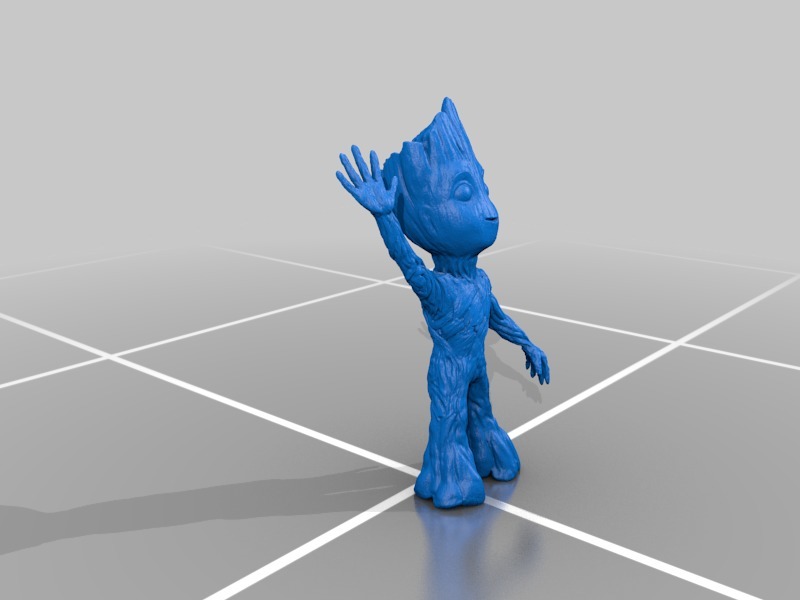 baby groot standing by dav88 | Download free STL model | Printables.com