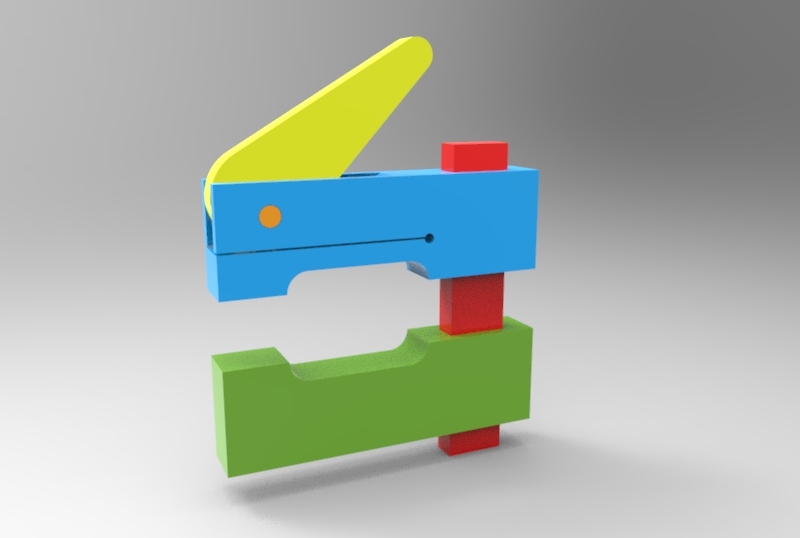 simple clamp by dav88 | Download free STL model | Printables.com