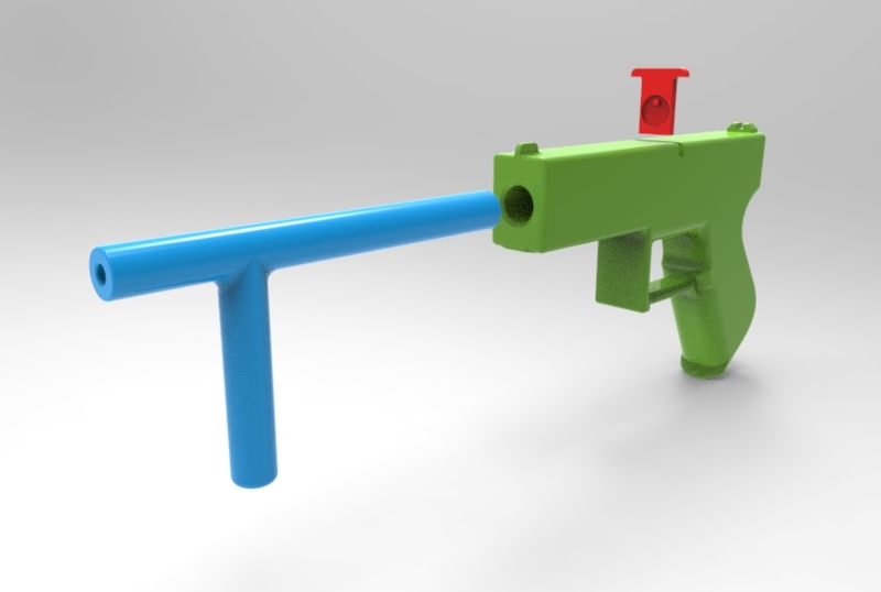 slam gun prop by dav88 | Download free STL model | Printables.com