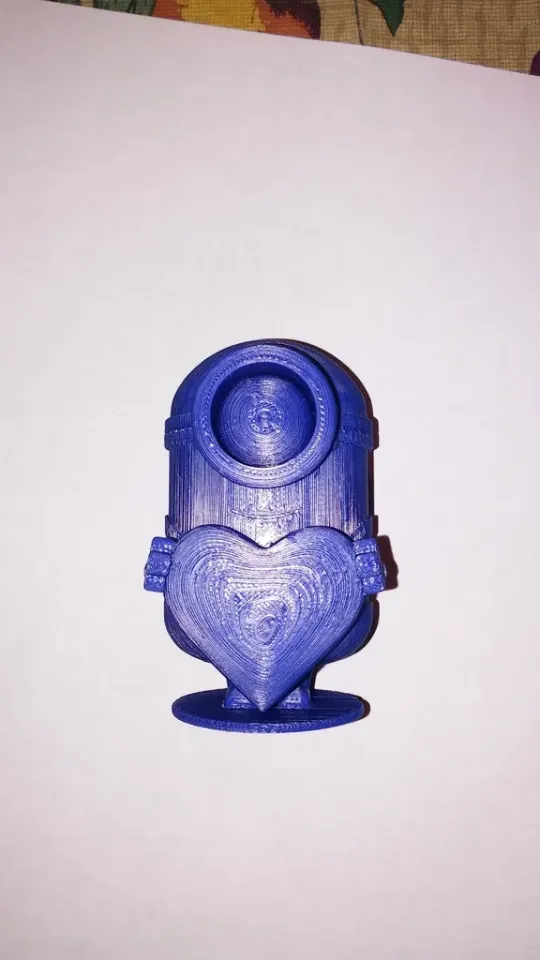 minion heart by dav88 | Download free STL model | Printables.com