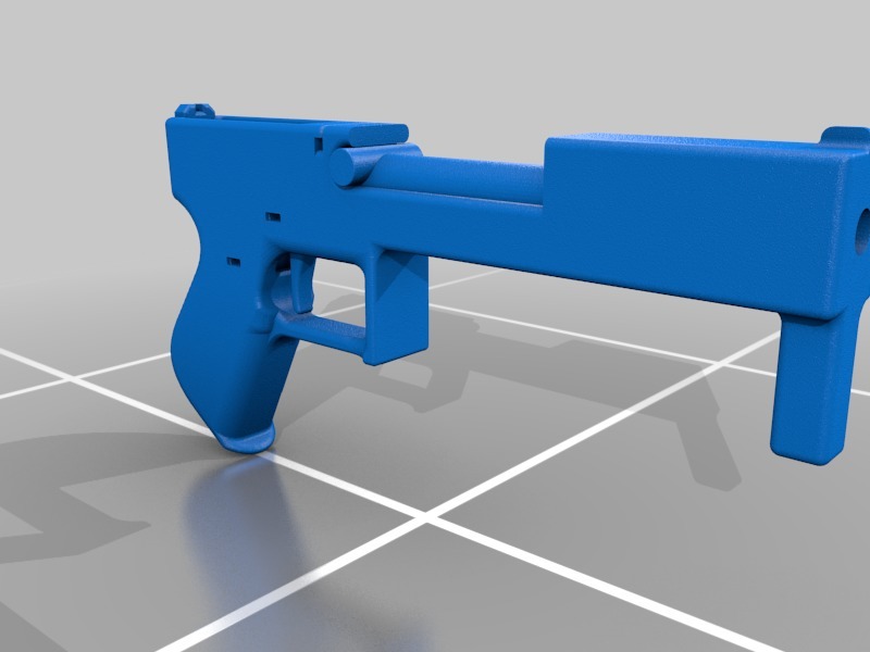 gun prop-spring bbl hold by dav88 | Download free STL model ...