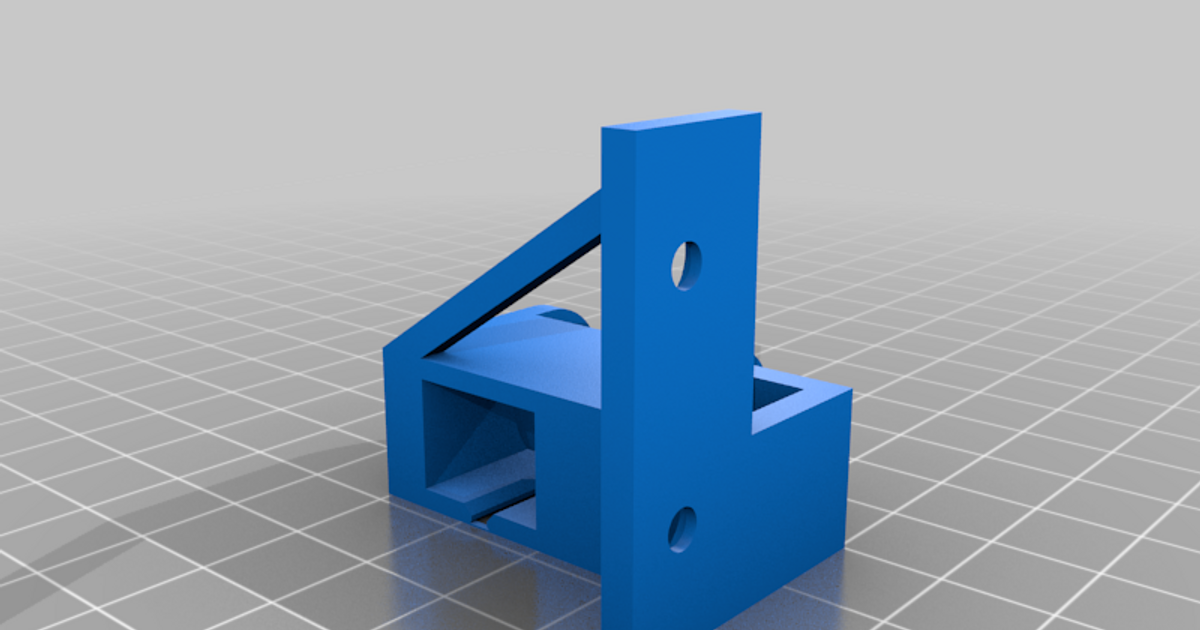 4040 slot mount for cable start (Ender and others) by coderus ...