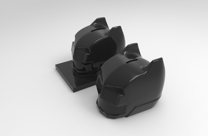 2 bat-helm banks by dav88 | Download free STL model | Printables.com