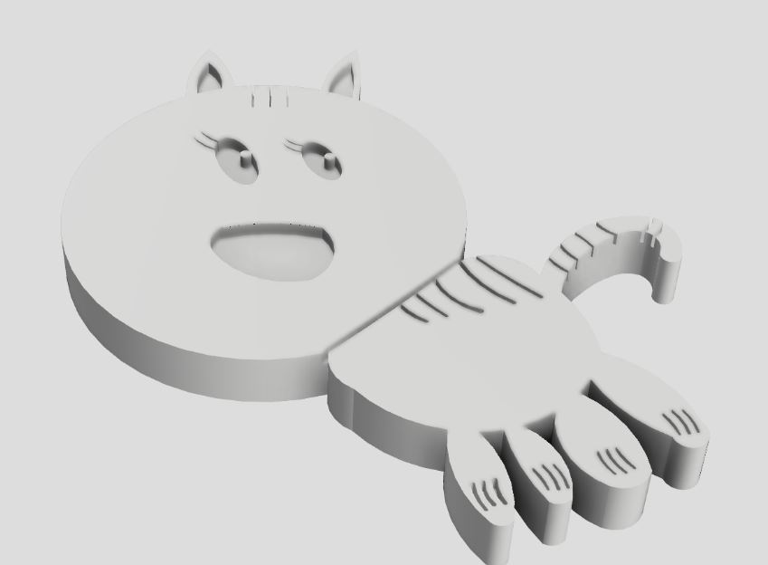Genevieve's kitteh by Stephen.Vieau | Download free STL model ...
