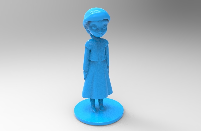 young elsa from frozen by dav88 | Download free STL model | Printables.com