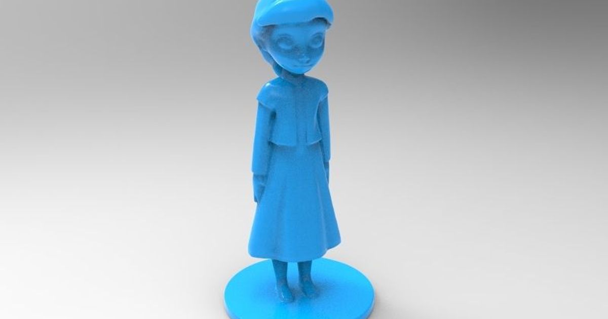 young elsa from frozen by dav88 | Download free STL model | Printables.com