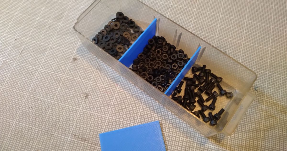 Drawer dividers by MadP 3D | Download free STL model | Printables.com