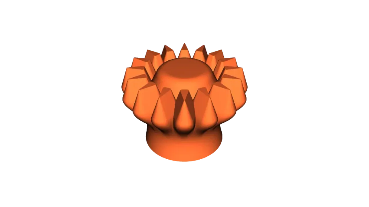 clay stamps Sun of 16 rays by Strel | Download free STL model ...