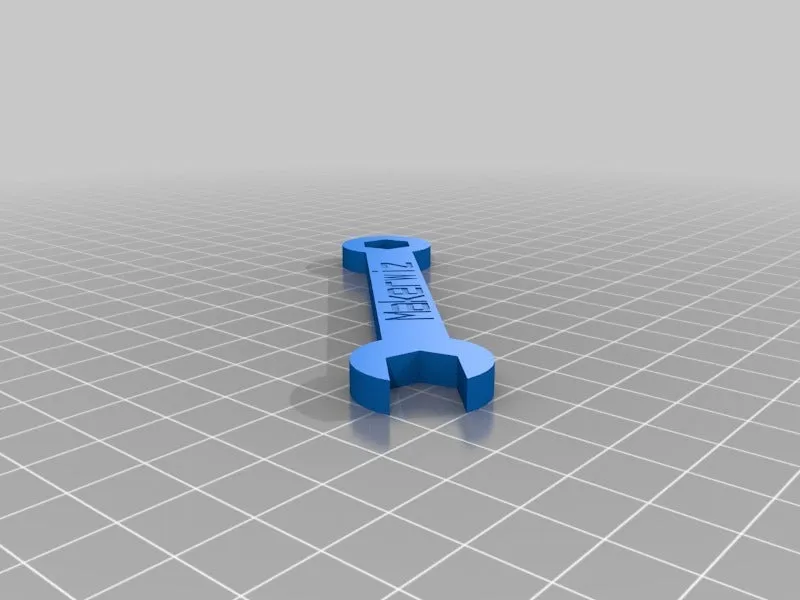 Makerwiz 10mm Wrench by Makerwiz | Download free STL model | Printables.com
