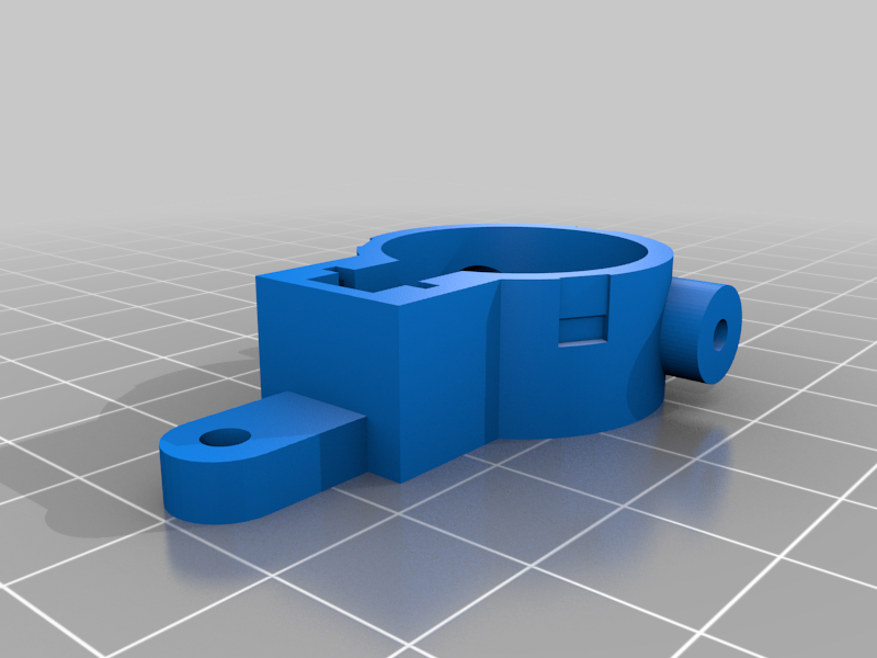 Fully Printed Optical Filament Sensor by Print3D4U | Download free STL ...