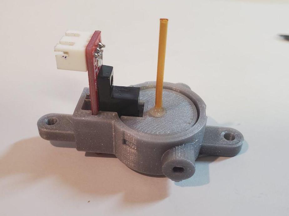 Fully Printed Optical Filament Sensor by Print3D4U | Download free STL ...