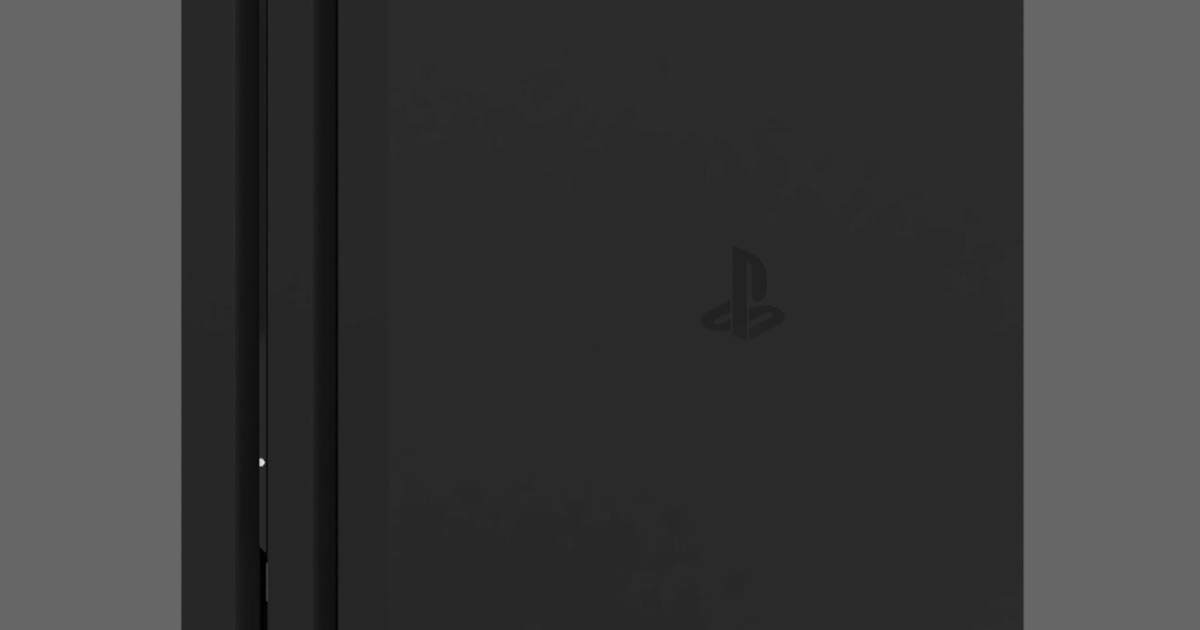 Playstation 4 (PS4) Pro Stand + External HDD option by DvoraNoob ...