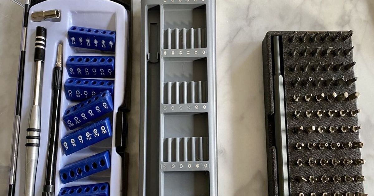 4mm Hex Precision Screwdriver Bit Kit by Luke Hoersten | Download free ...