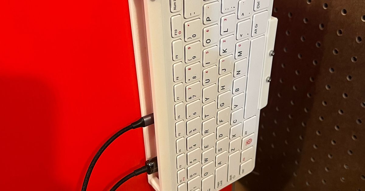 Raspberry Pi 400 2020 Mount by RTFG | Download free STL model ...