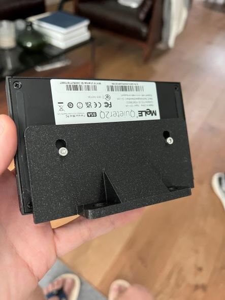 MeLe Quieter 2.0 Bracket for Dovetail Plate by notzeeg | Download free ...