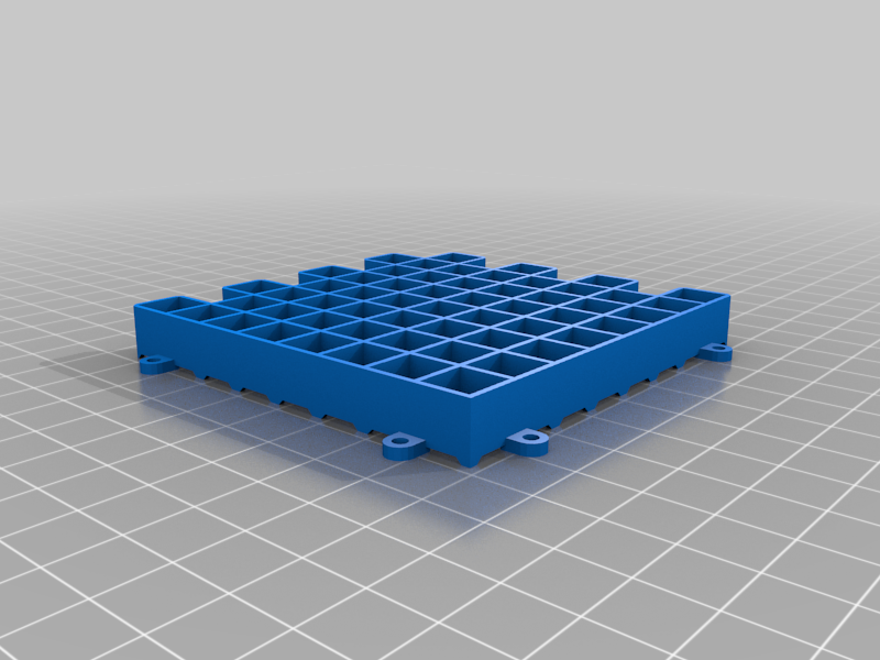 LEDMatrix Diffuser Grid by tidklaas | Download free STL model ...