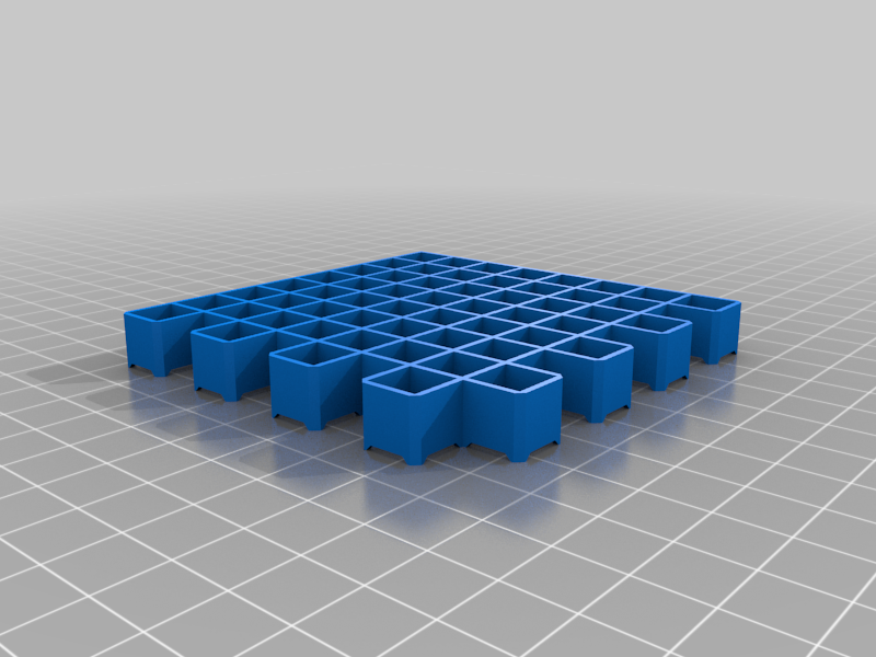LEDMatrix Diffuser Grid by tidklaas | Download free STL model ...