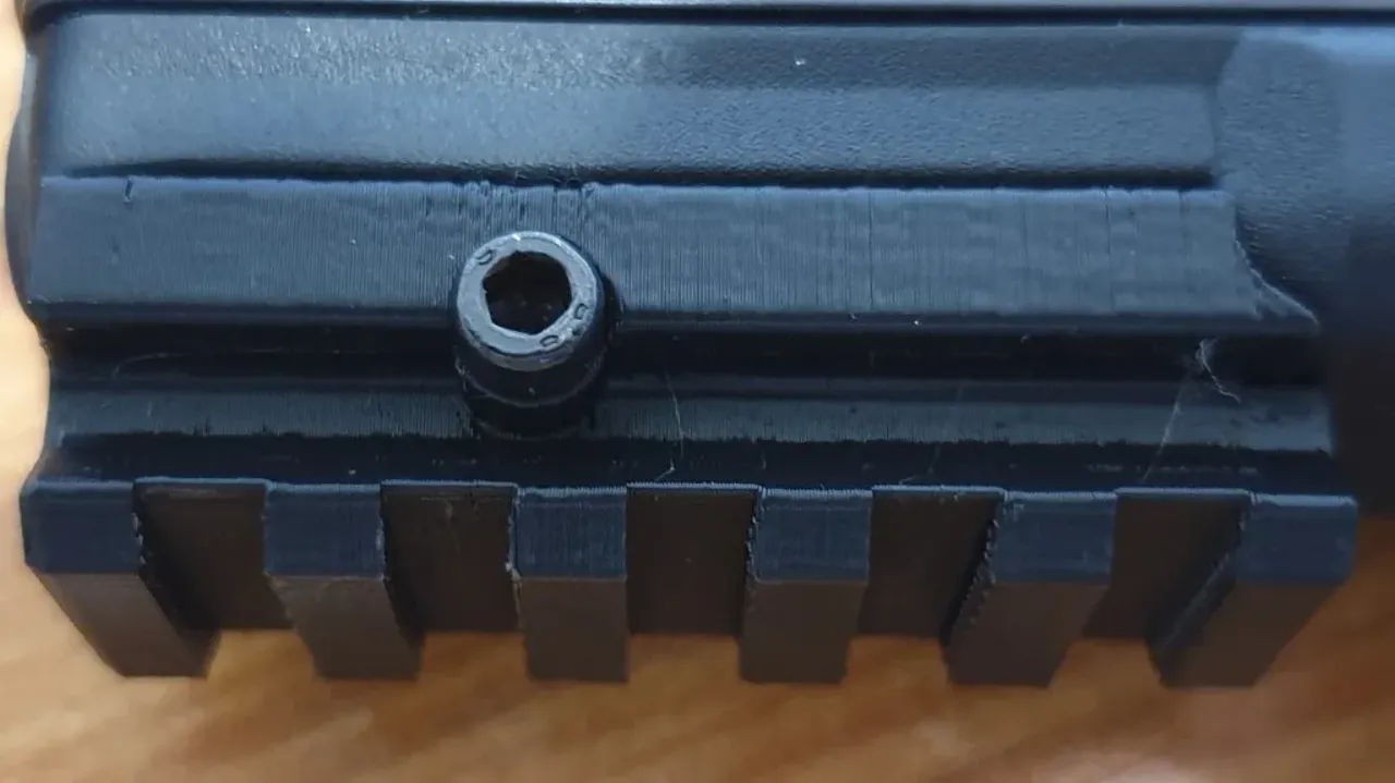 Low profile Glock rail to picatinny adapter by SamK3D | Download free ...