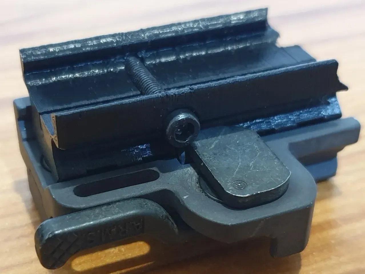 Low profile Glock rail to picatinny adapter by SamK3D | Download free ...