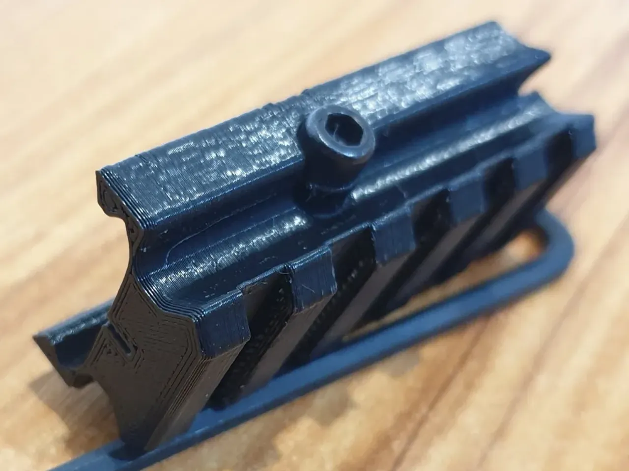 Low profile Glock rail to picatinny adapter by SamK3D | Download free ...