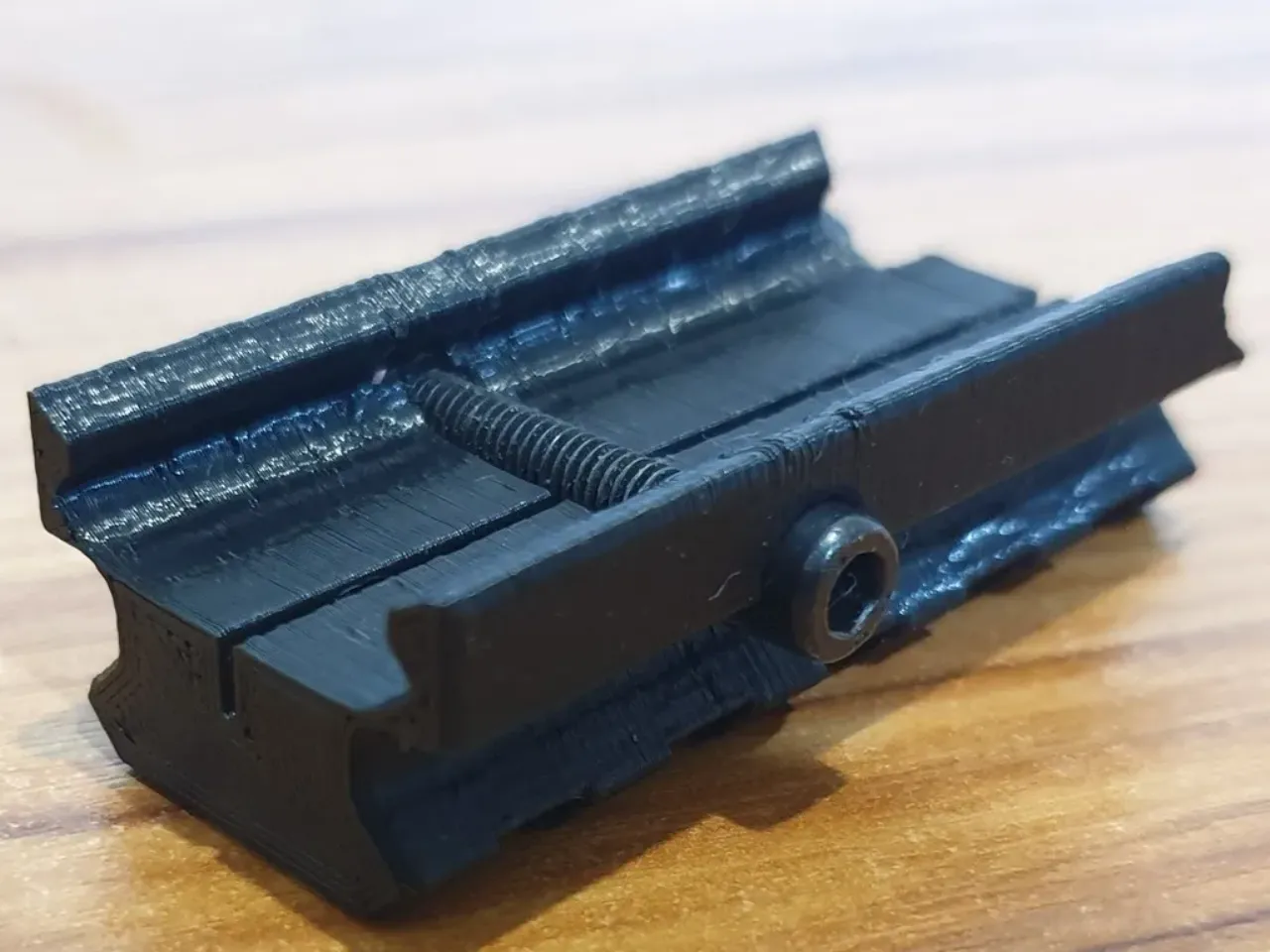 Low profile Glock rail to picatinny adapter by SamK3D | Download free ...