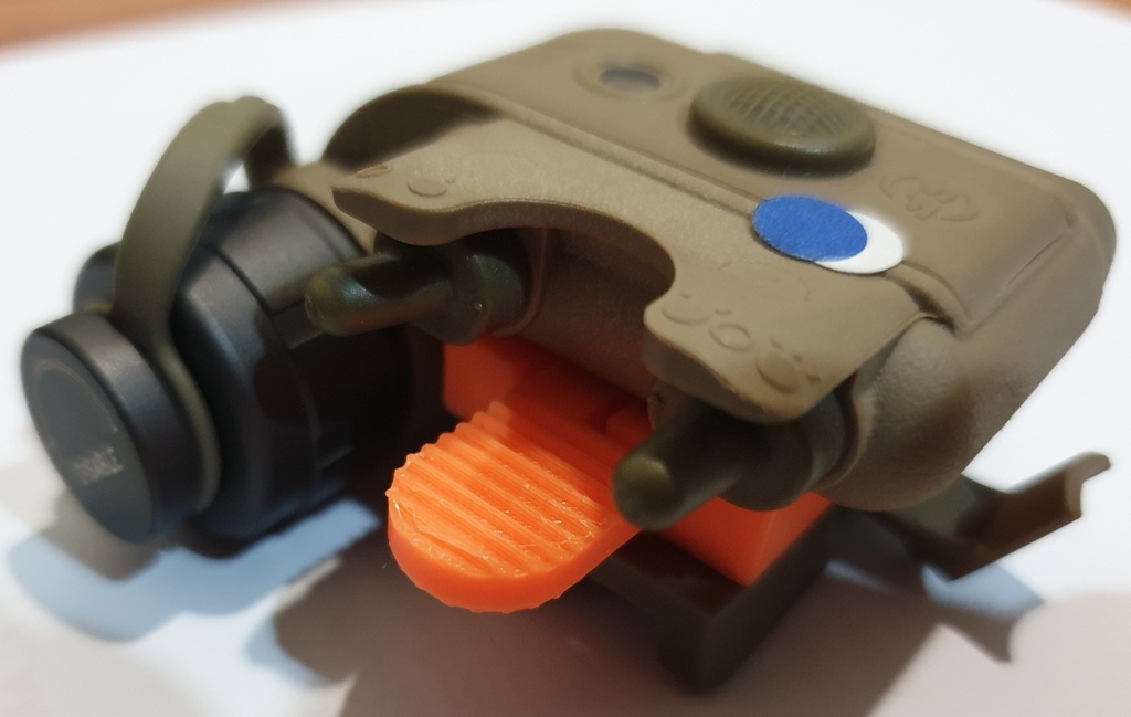 Surefire HL1 helmet light mount by SamK3D | Download free STL model ...