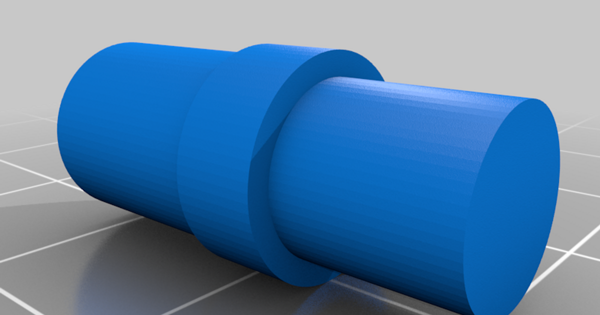 Transition sleeve from 6mm shaft to 8mm bearing ID by mgendron57 ...