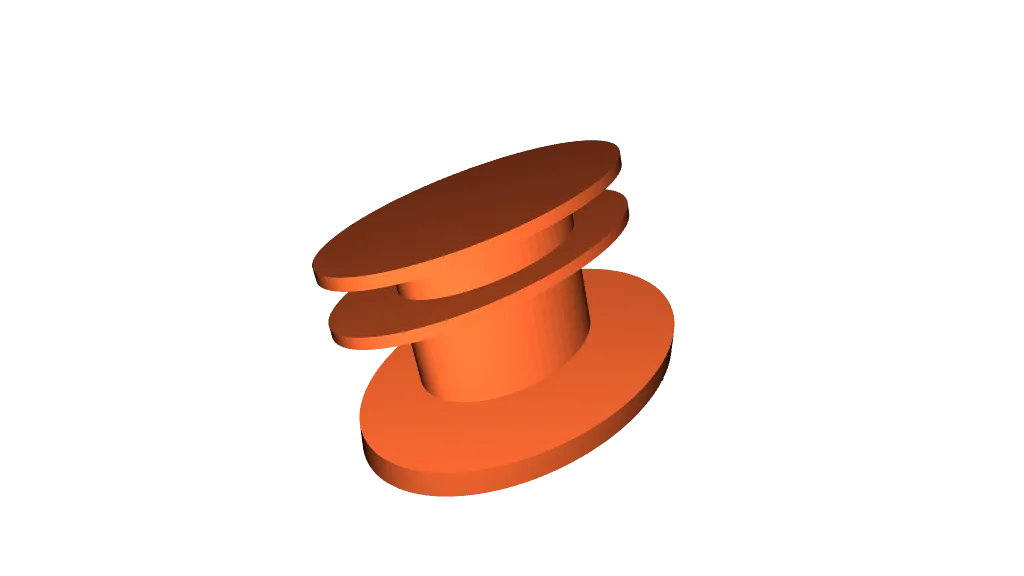 Oval cap for chair legs by Rizz | Download free STL model | Printables.com