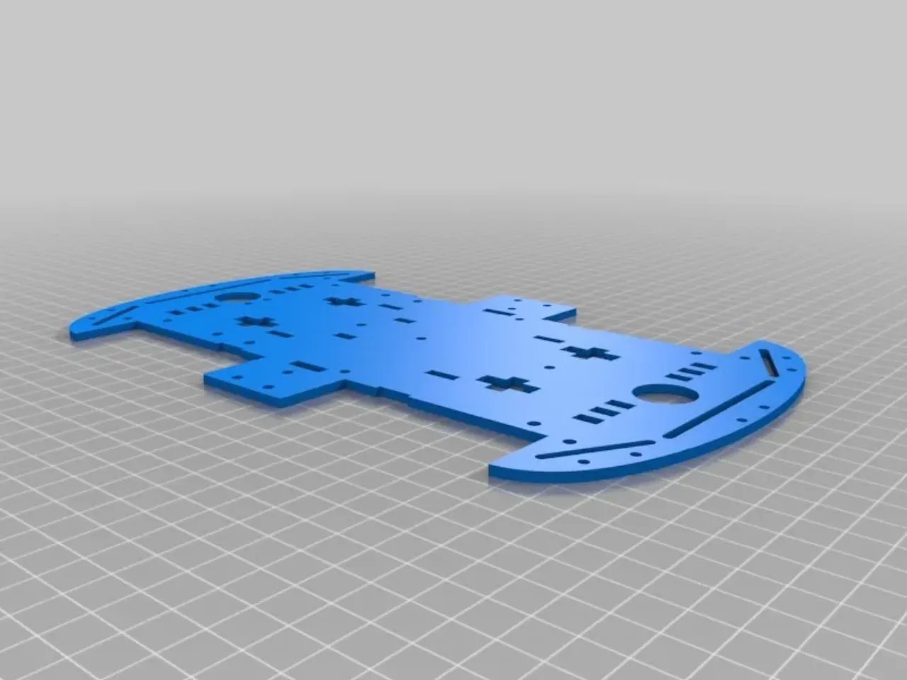 4WD buggy chassis Arduino by Phil M | Download free STL model | Printables.com