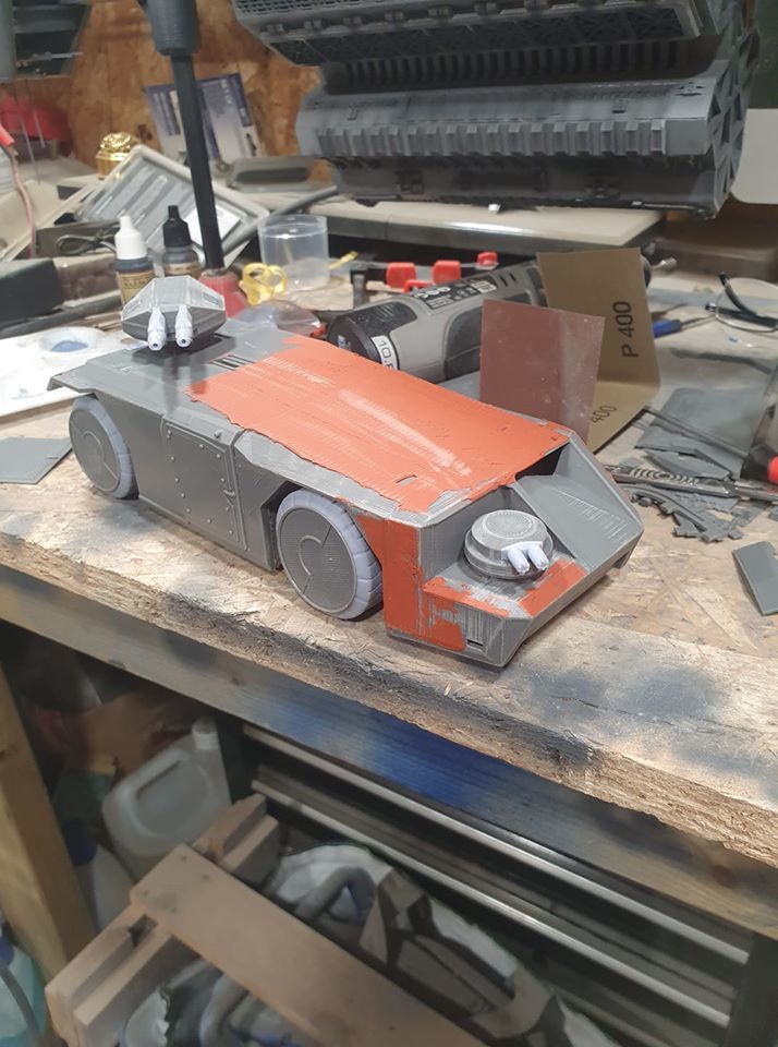 1/35 Aliens APC by Robert James | Download free STL model | Printables.com