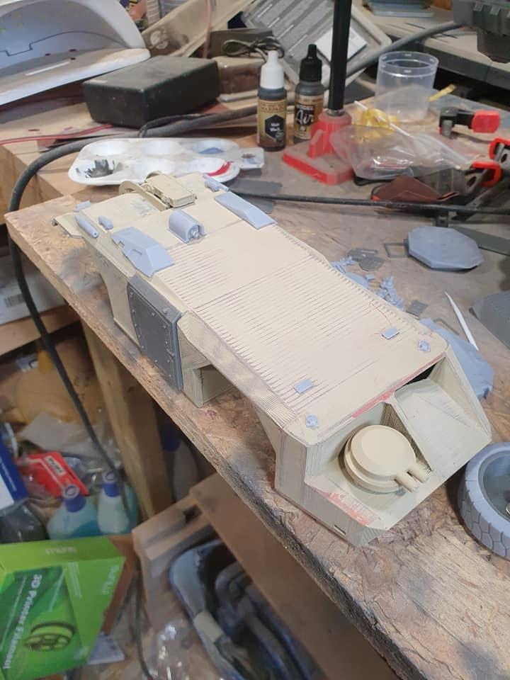 1/35 Aliens APC by Robert James | Download free STL model | Printables.com