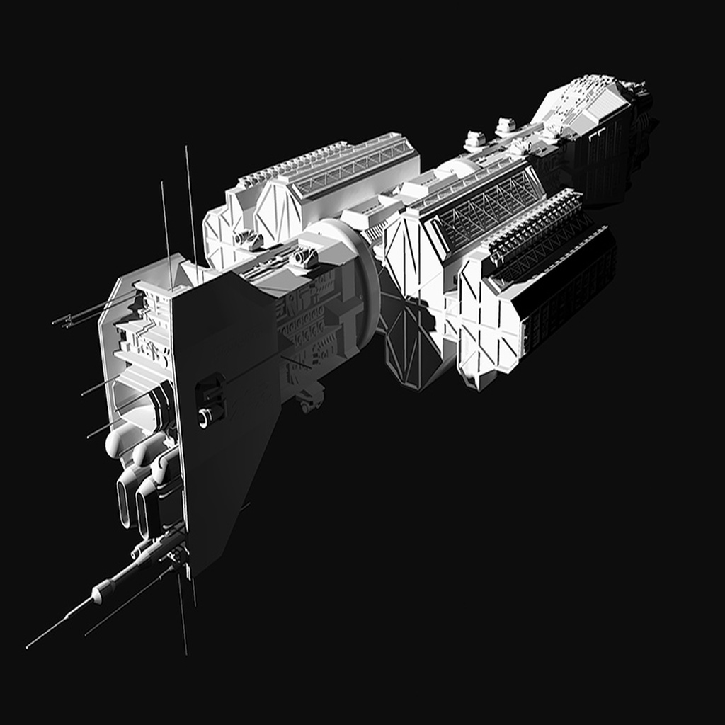 One Meter Long Omega Class Destroyer by Robert James | Download free ...